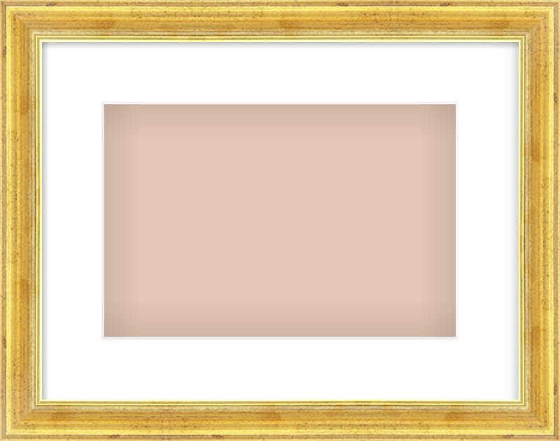 30cm X 20cm Gold Reverse Picture Frame 432201000 30cm X 20cm Gold Reverse Picture Frame 432201000